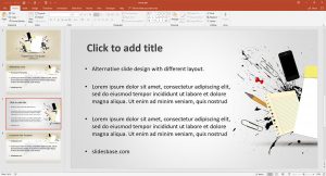 Messy Notes Prezi Template | Prezibase