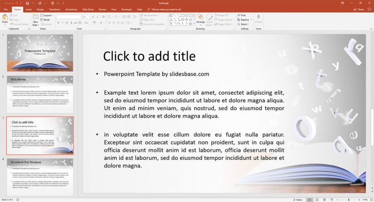 Open Book Presentation Prezi Template | Prezibase