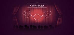 Center Stage Free Presentation Template | Prezibase
