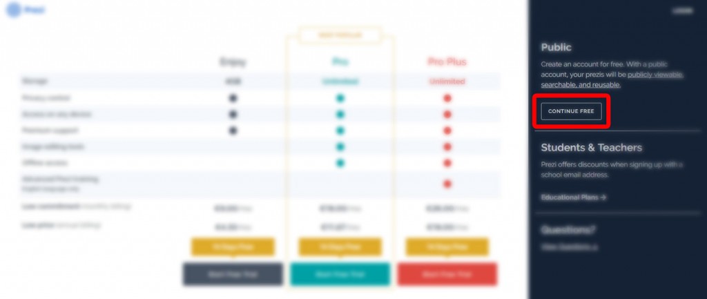 How to Use Prezi for Free | Prezibase