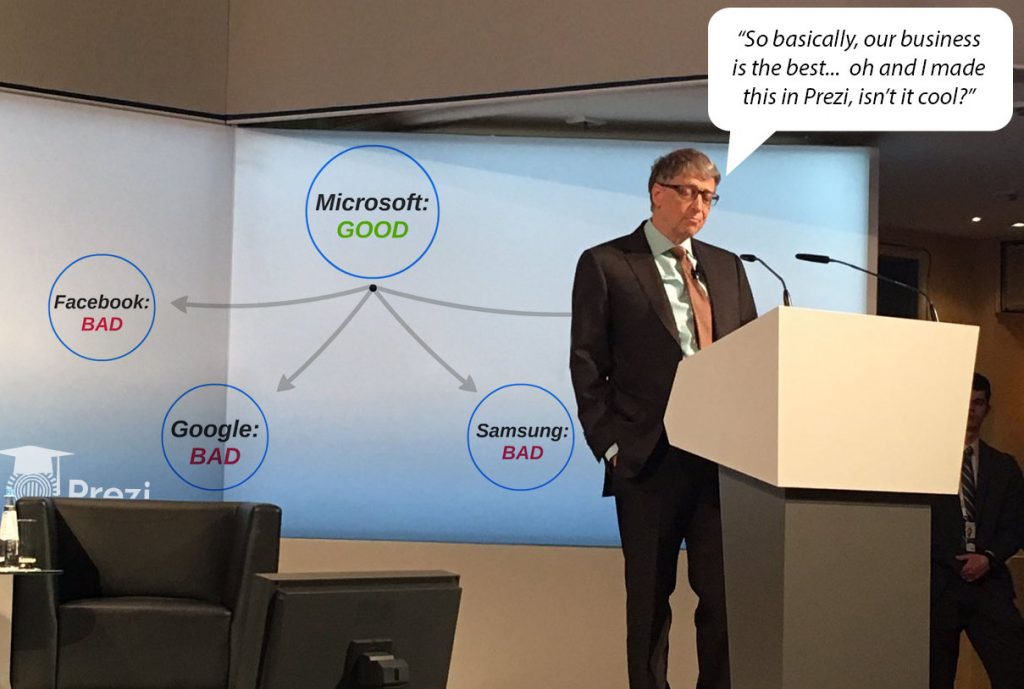 What If Awesome People Gave Awful Presentations! | Prezibase