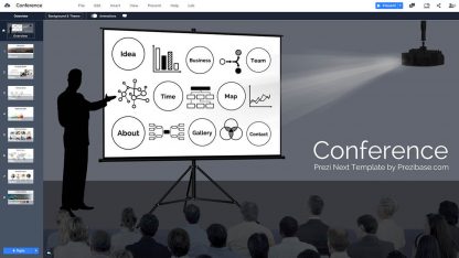 Conference Prezi Template | Prezibase