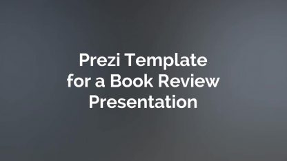 Book Display Presentation Template | Prezibase