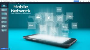 Mobile Network Presentation Template | Prezibase