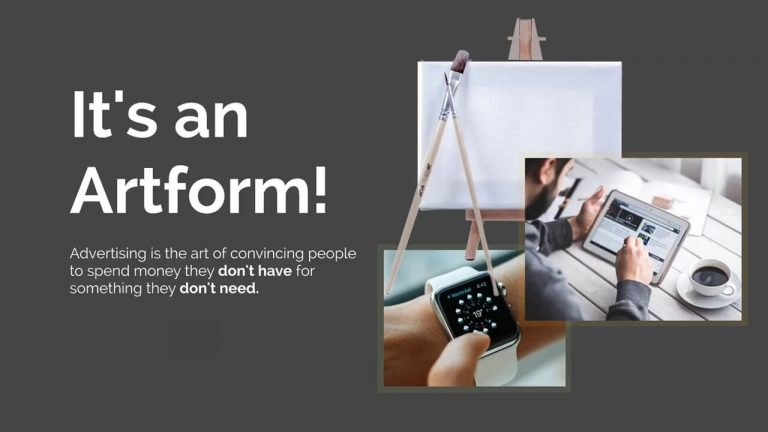 Advertising Presentation Template | Prezibase