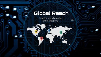 Idea Processor Chip Presentation Template | Prezibase