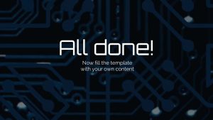 Idea Processor Chip Presentation Template | Prezibase