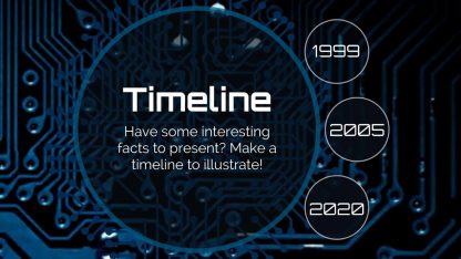 Idea Processor Chip Presentation Template | Prezibase