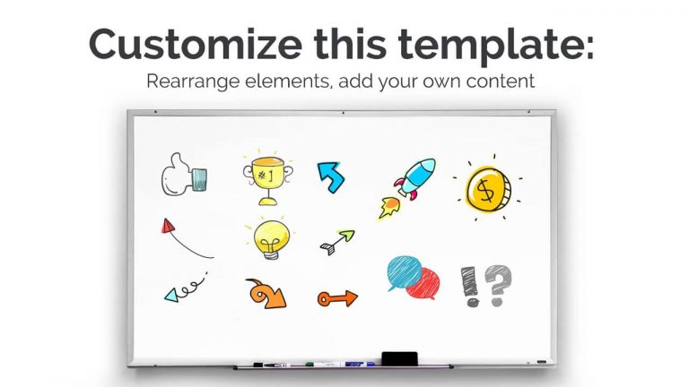 Creative Whiteboard Presentation Template | Prezibase