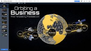 Business Orbit Prezi Template | Prezibase