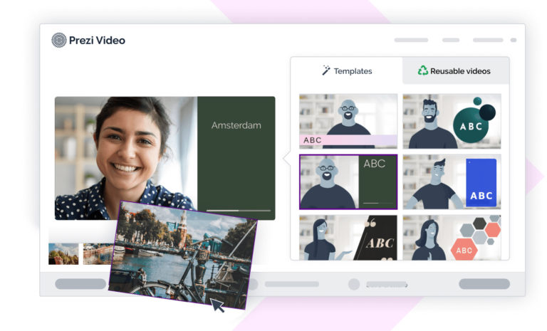Record a Video Presentation with Yourself and Screen | Prezibase