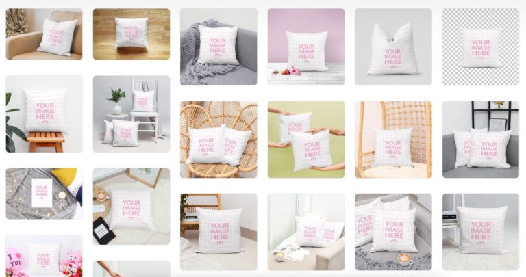 10 Beautiful Pillow Mockups to Sell Your Design