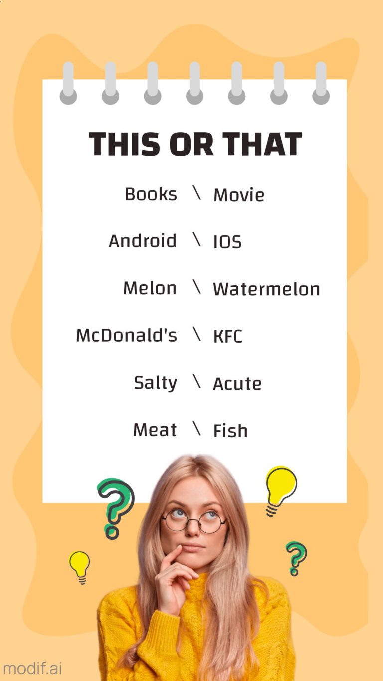 50 Stunning This or That Templates for Instagram Story
