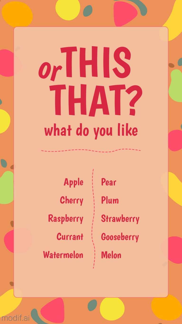 50 Stunning This or That Templates for Instagram Story