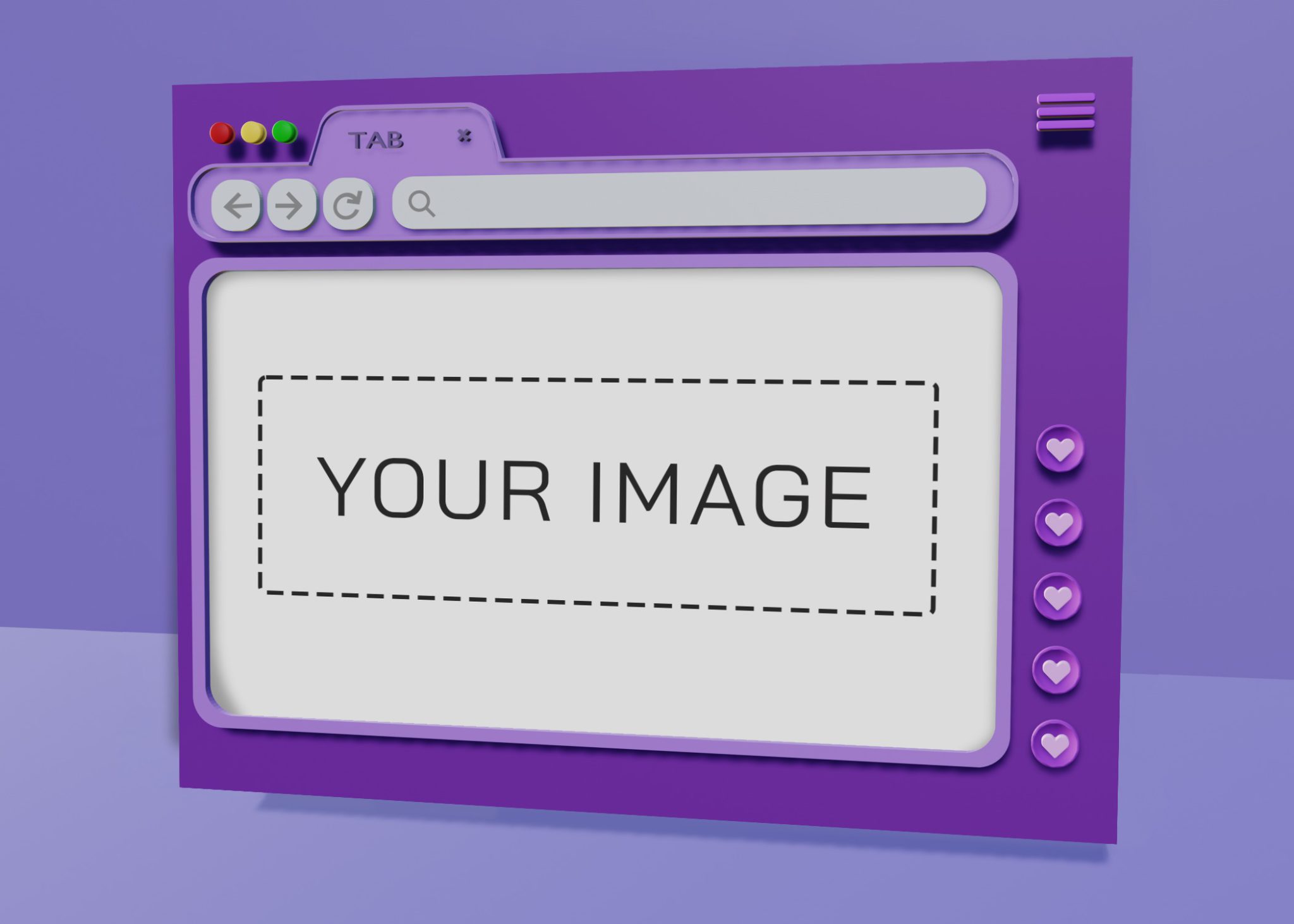 Creative 3D Browser Mockups for a Stunning Display