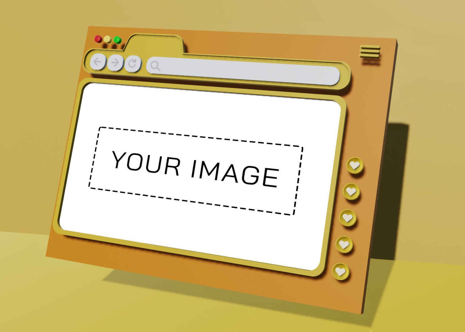 Creative 3D Browser Mockups for a Stunning Display