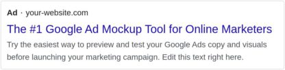 10 Most Useful Google Search Mockups for SEO Marketers