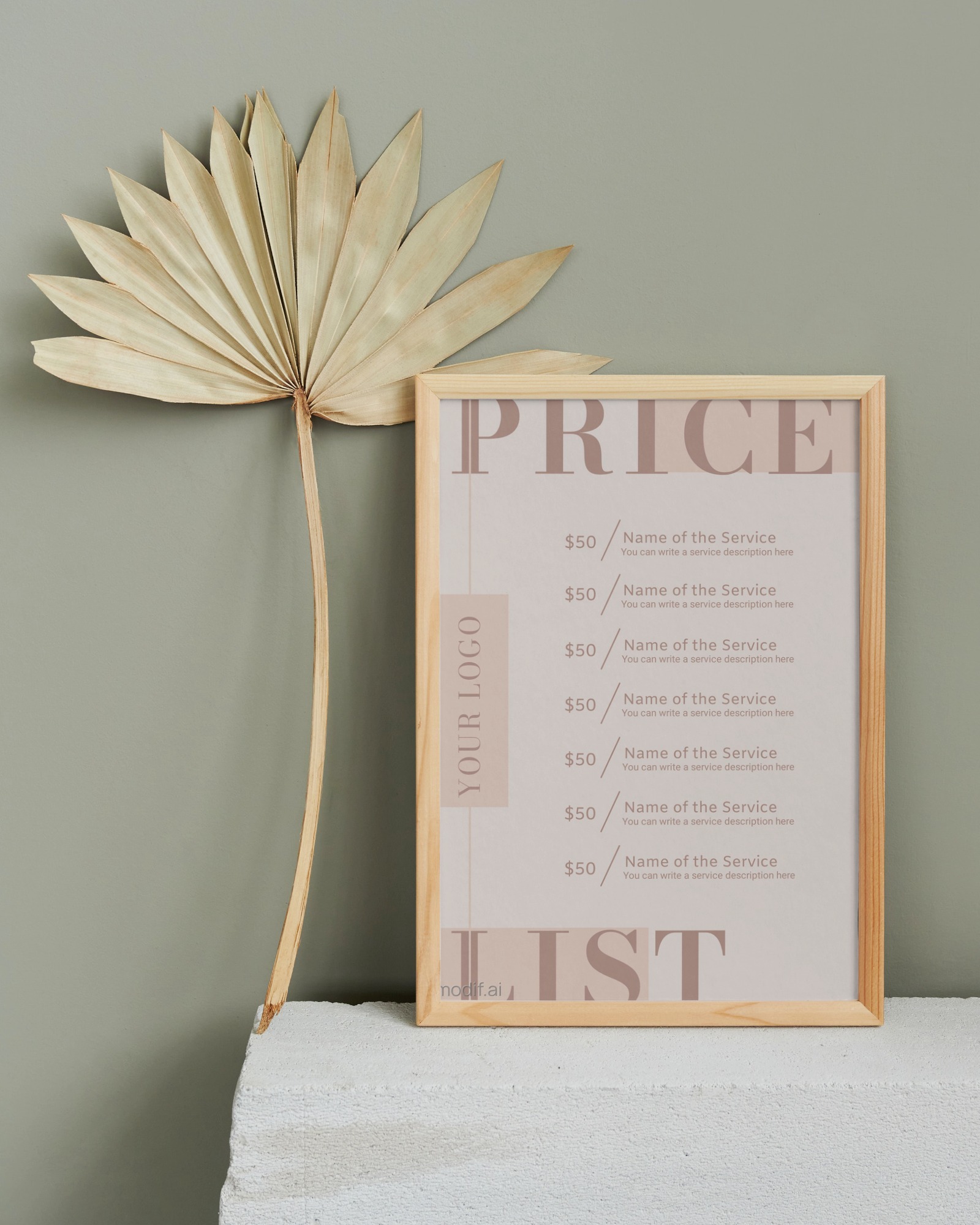 50 Elegant Price List Templates Your Clients Will Love