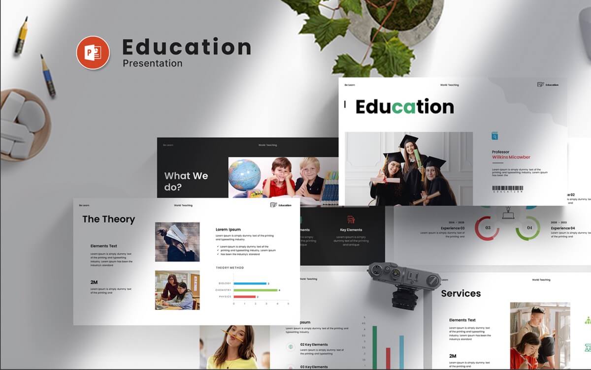 10 Modern Education PPT Templates for Teachers